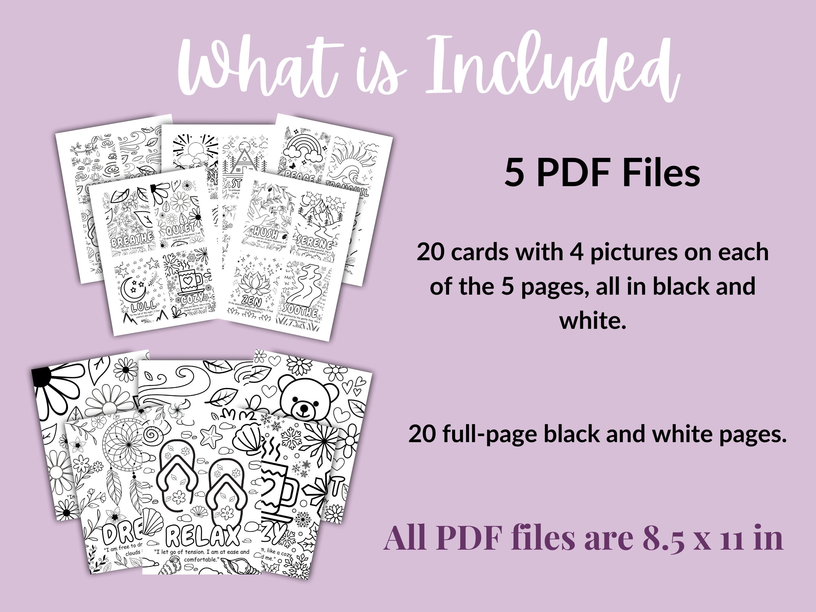 Mindfulness Colouring for Kids / Positivity Cards / Self Esteem / Kids ...