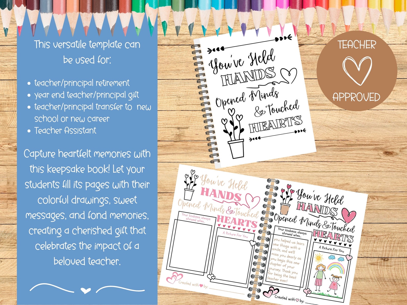 Retirement Card, Teacher Retirement Gift, Principal Appreciation ...