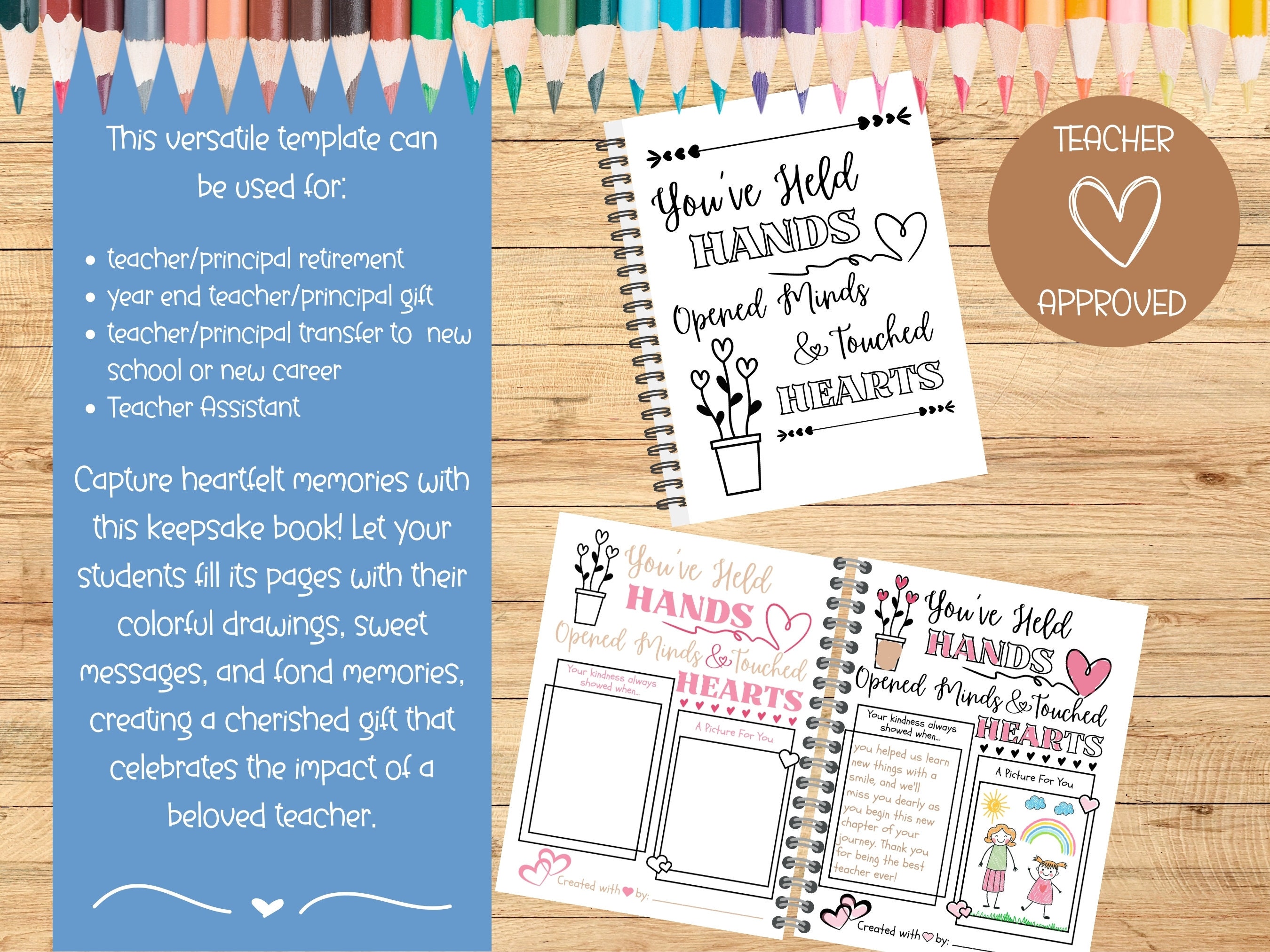 Retirement Card, Teacher Retirement Gift, Principal Appreciation ...