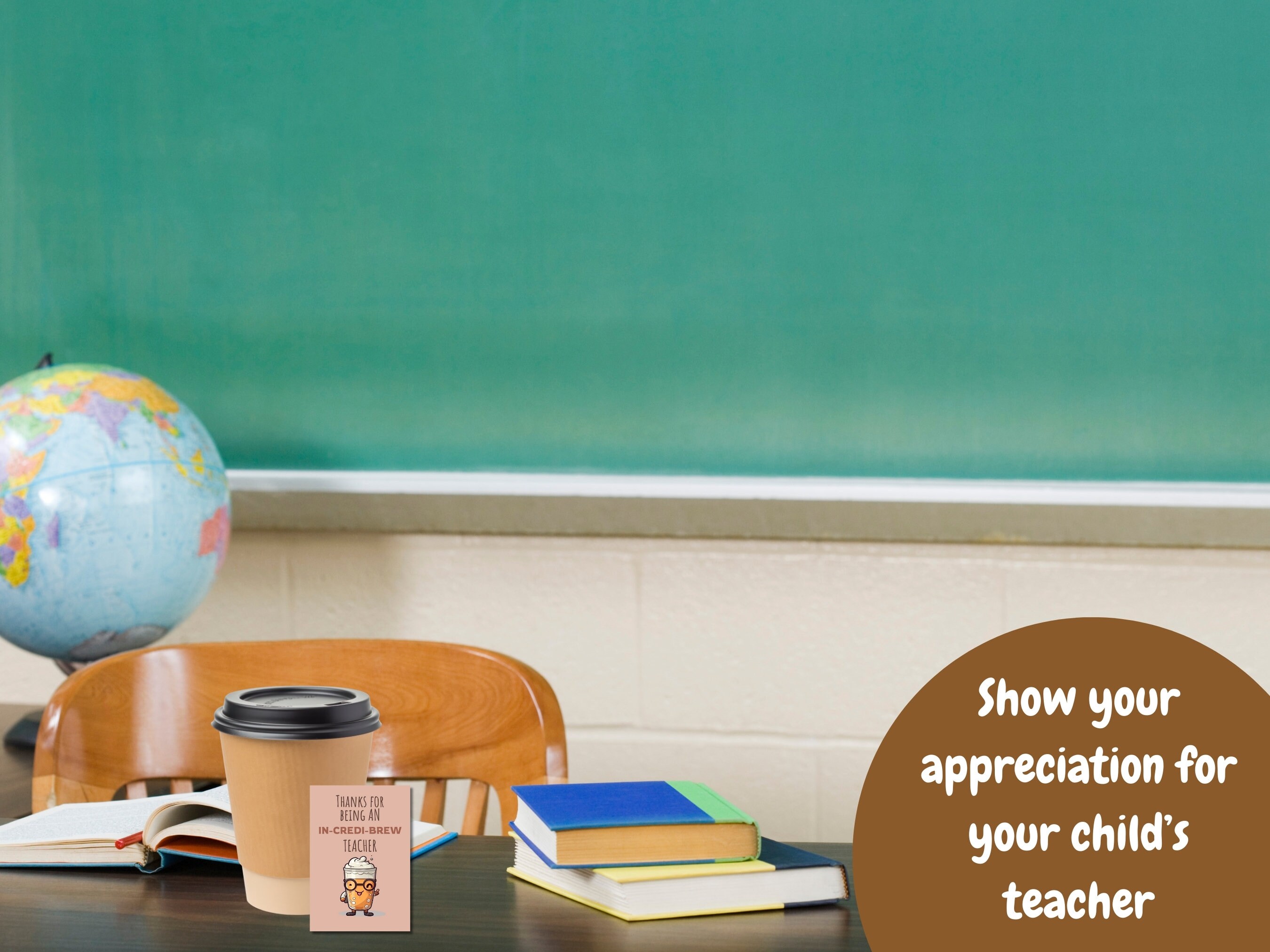 Coffee Teacher Appreciation Cards, Printable Thank You Card, Thank You ...