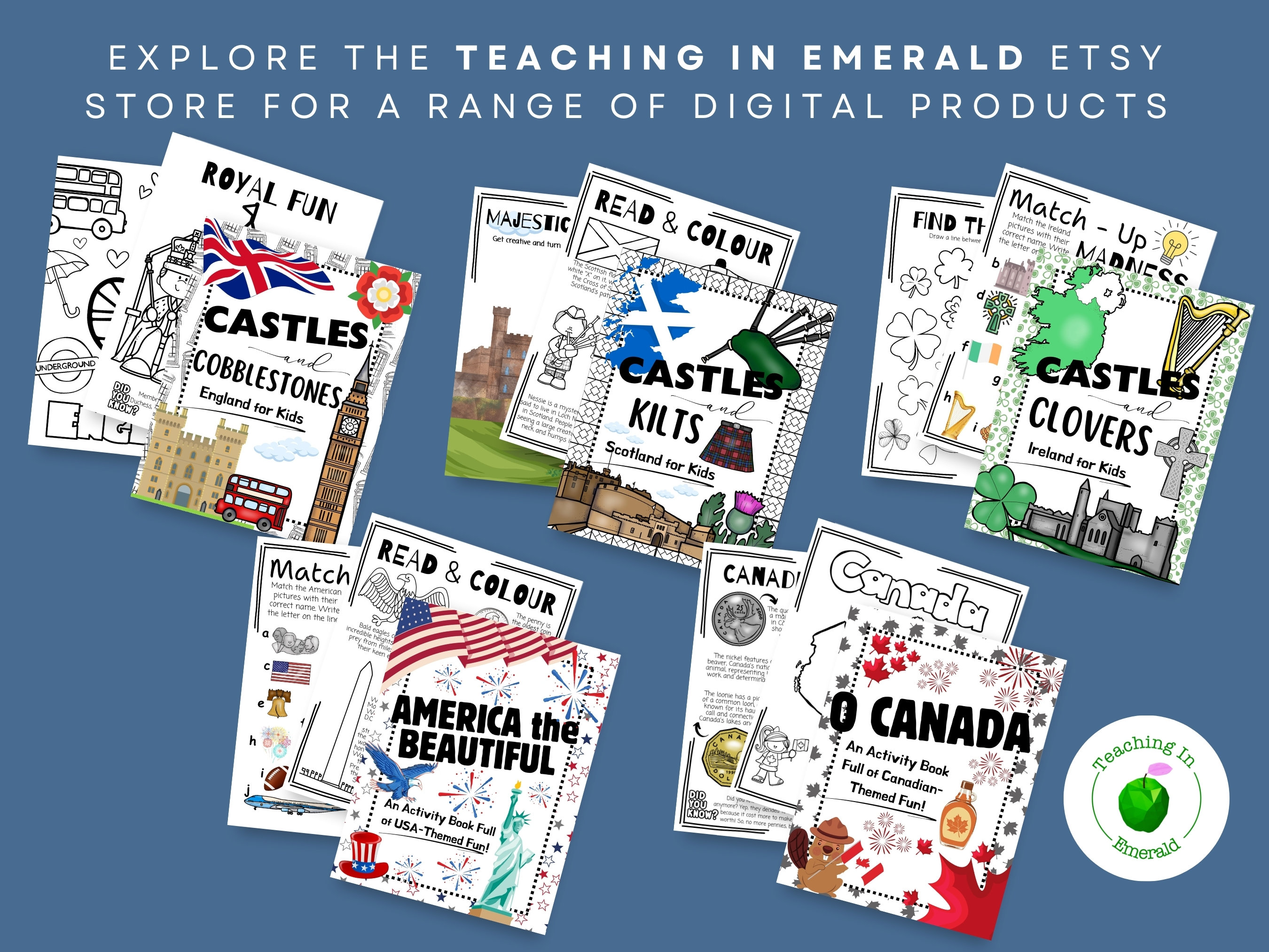 Scotland for Kids, Scotland Activities, Scotland Coloring, Travel ...