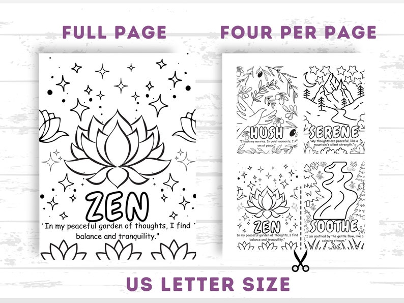 Mindfulness Colouring for Kids / Positivity Cards / Self Esteem / Kids ...