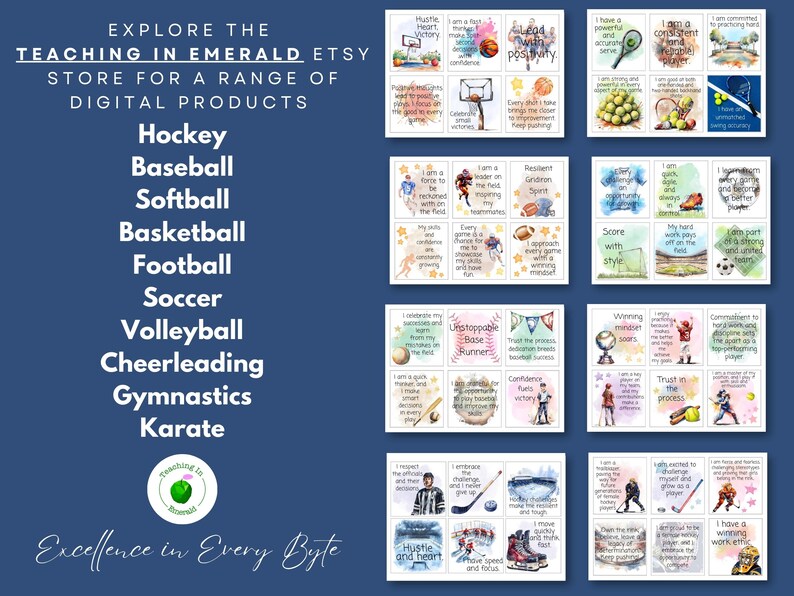 30 Printable Positive Affirmation Cards for Kids, Self Esteem ...