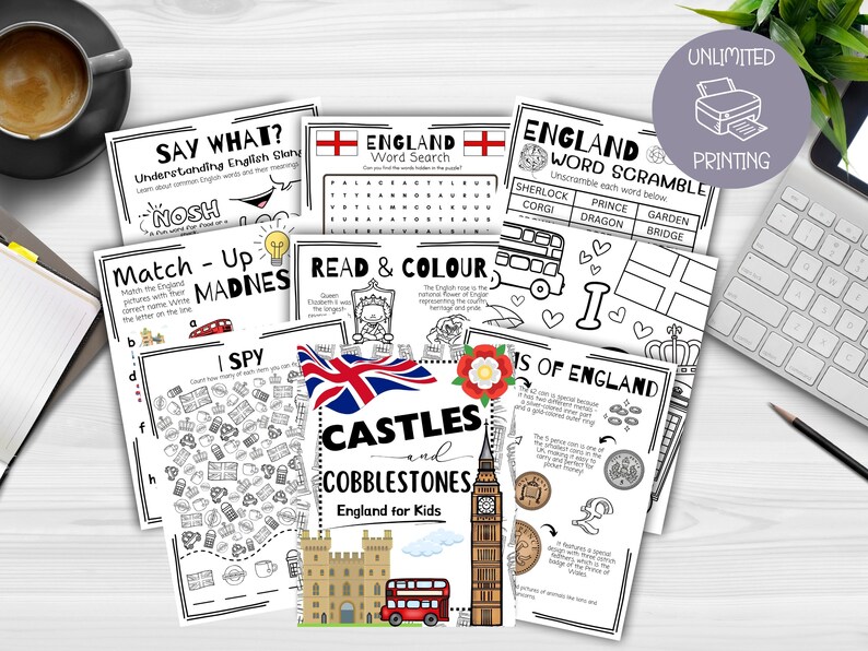 England for Kids, England Activities, England Coloring, Travel ...