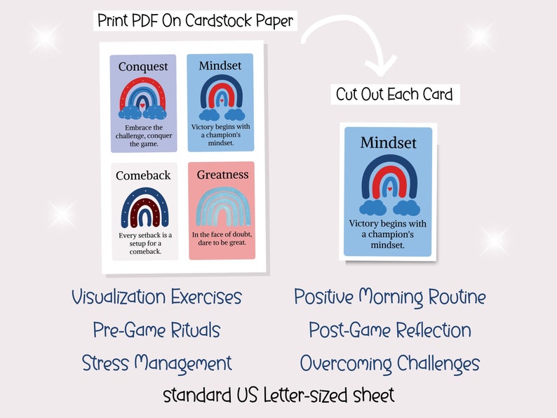 24 Printable Empowering Affirmations for Kids, Self Esteem, Confidence ...