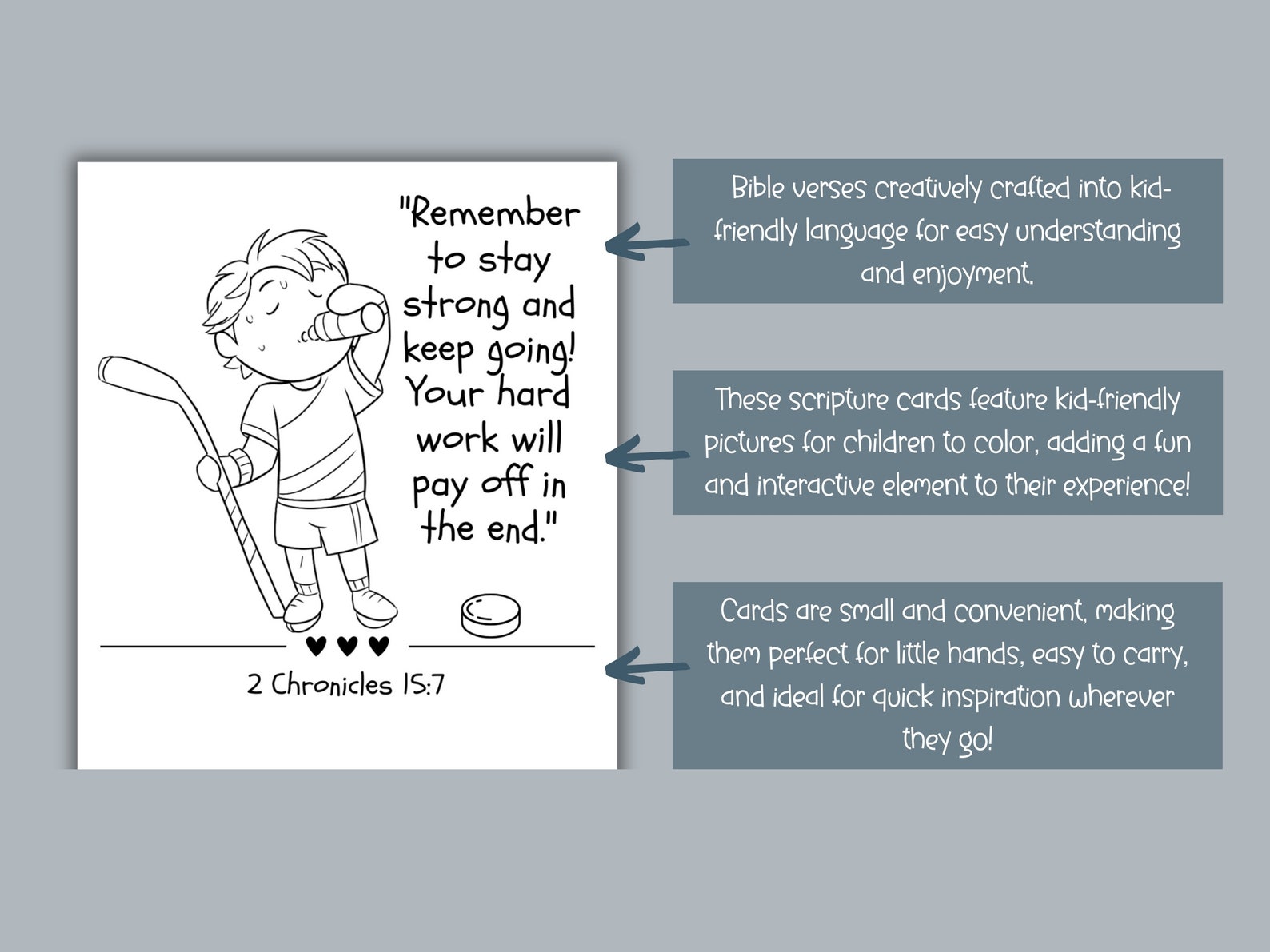 Biblical Affirmations for Kids, Bible Verse Coloring Pages, Positive ...