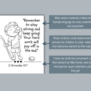 Biblical Affirmations for Kids, Bible Verse Coloring Pages, Positive ...