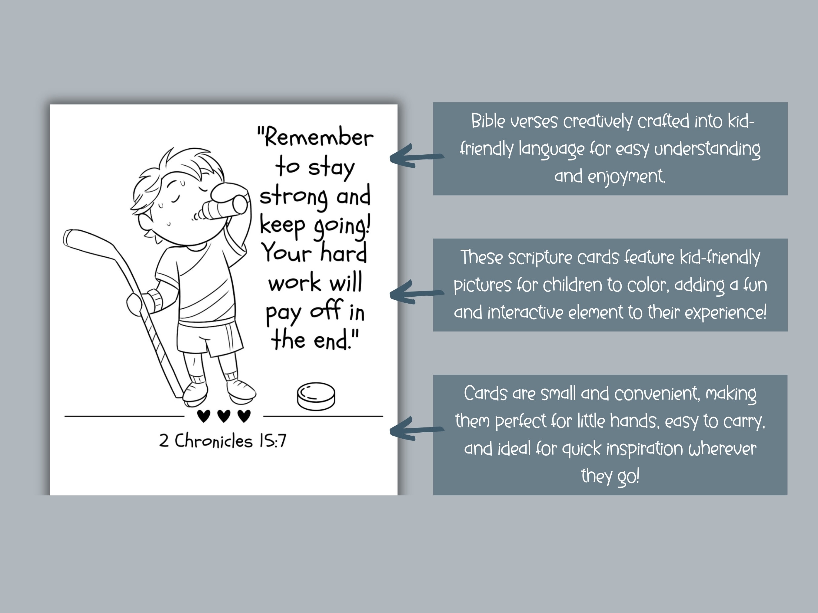 Biblical Affirmations for Kids, Bible Verse Coloring Pages, Positive ...