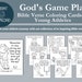 Biblical Affirmations for Kids, Bible Verse Coloring Pages, Positive ...