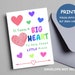 PRINTABLE It Takes a Big Heart Card, Coloring Teacher Card, Thank You ...