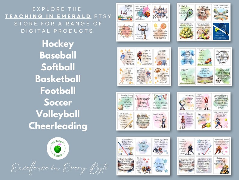 30 Printable Positive Affirmation Cards for Kids, Self Esteem ...