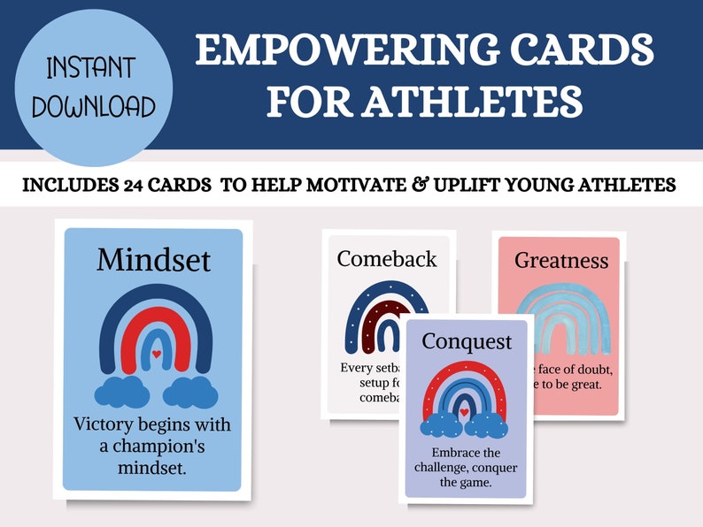 24 Printable Empowering Affirmations for Kids, Self Esteem, Confidence ...