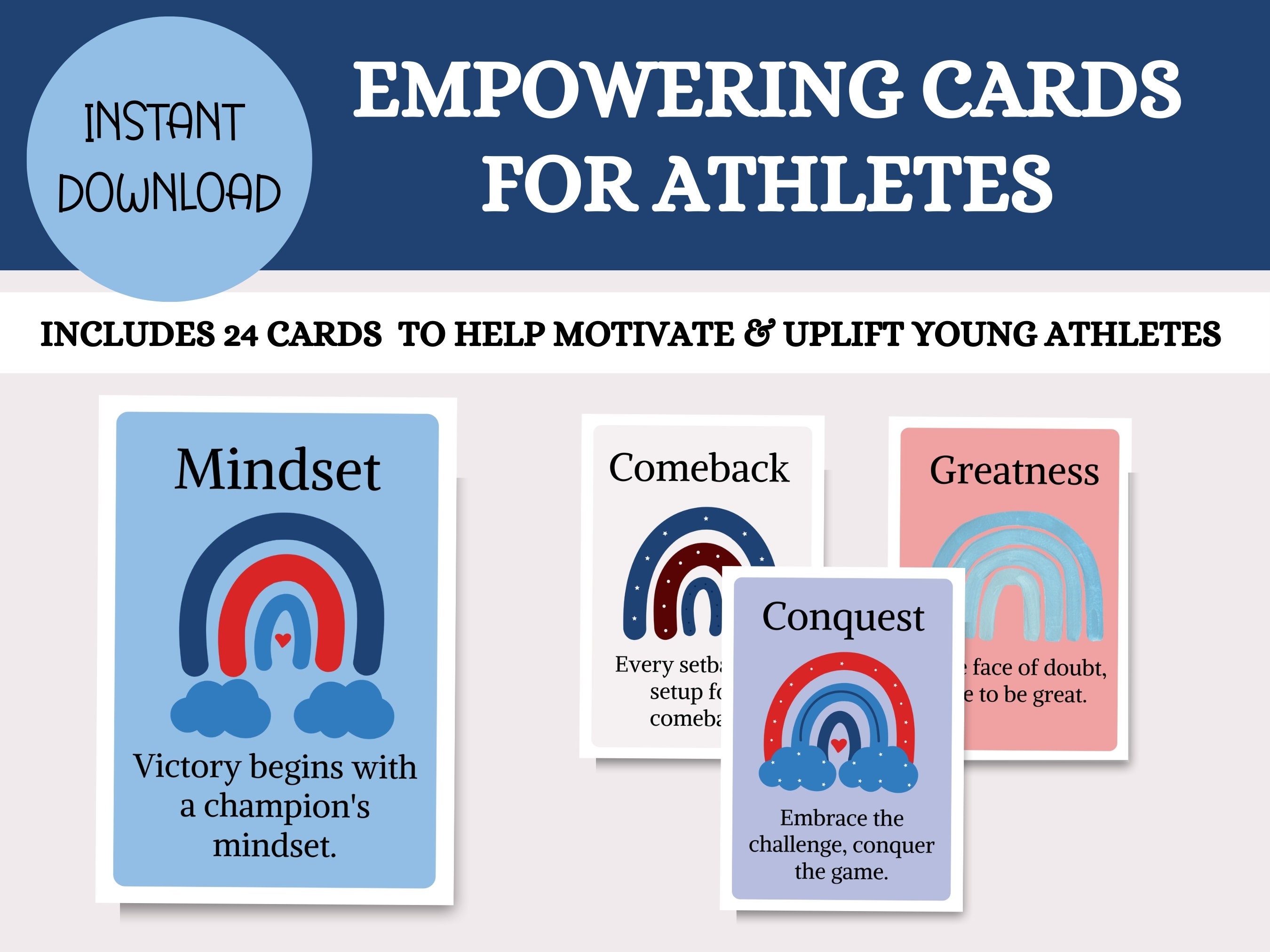 24 Printable Empowering Affirmations for Kids, Self Esteem, Confidence ...