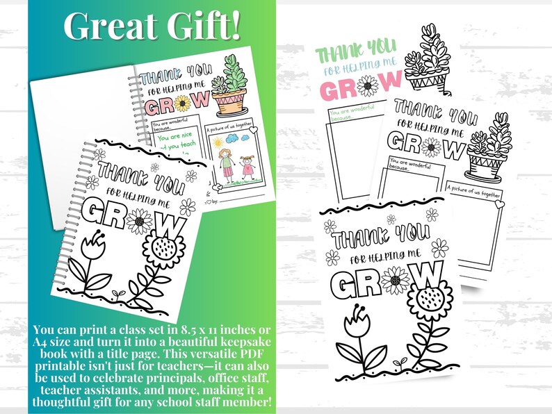 Teacher, Principal Appreciation Printable, Teacher Appreciation Week ...