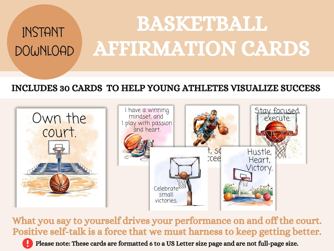 30 Printable Positive Affirmation Cards for Kids, Self Esteem ...