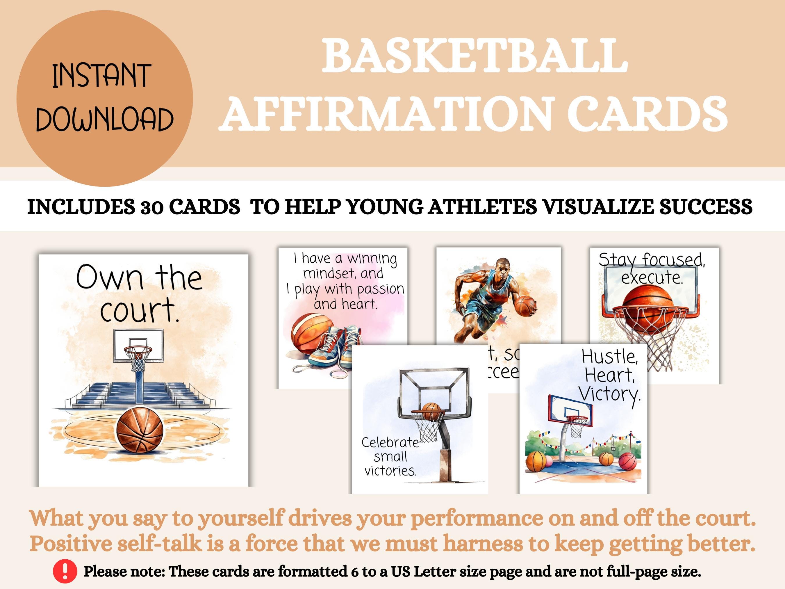 30 Printable Positive Affirmation Cards for Kids, Self Esteem ...