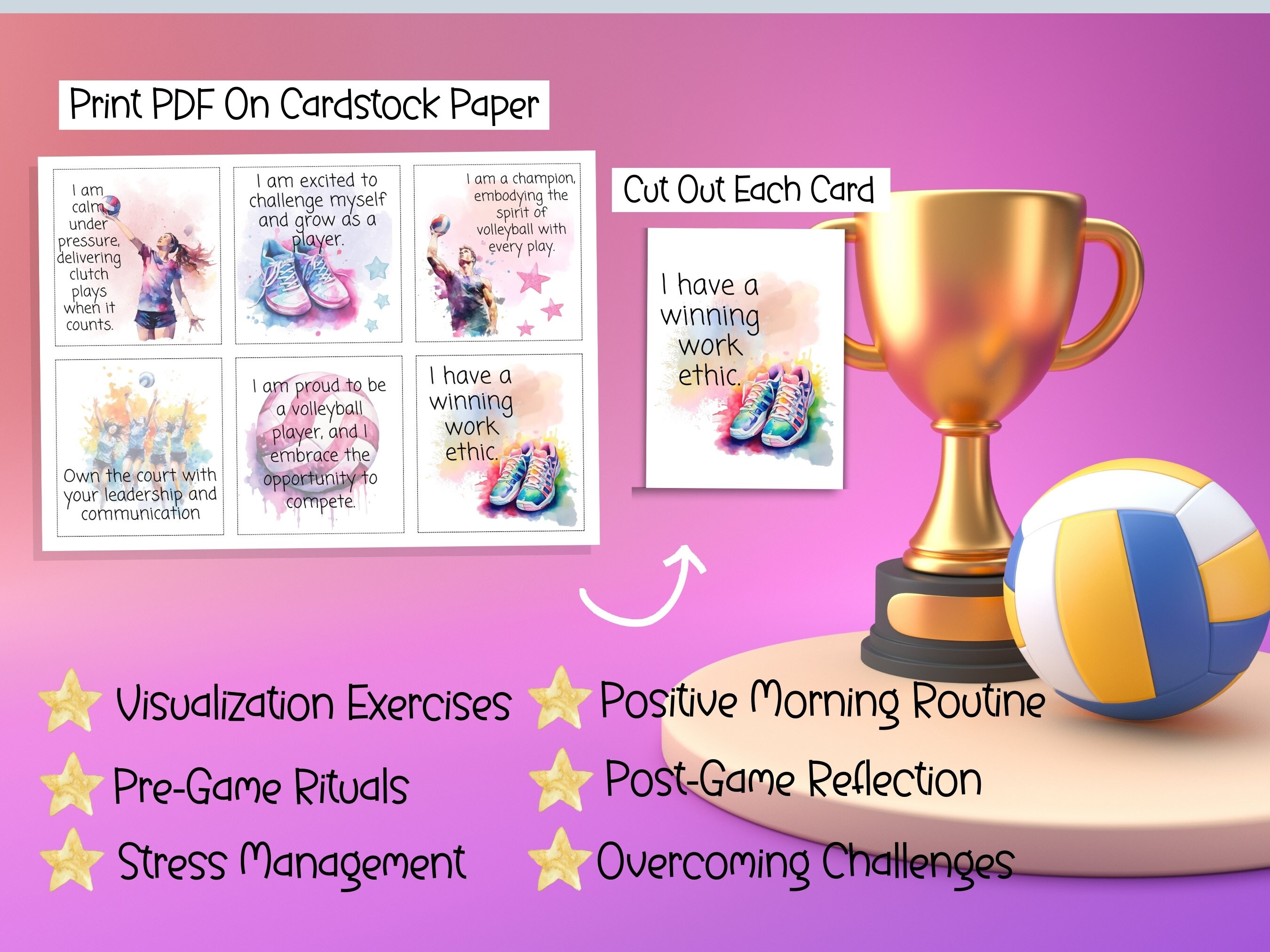 30 Printable Positive Affirmation Cards for Kids, Self Esteem ...