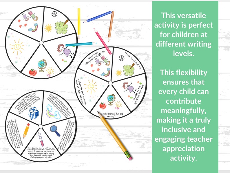 Teacher Appreciation Printable, Spinner Wheel, Teacher Appreciation ...