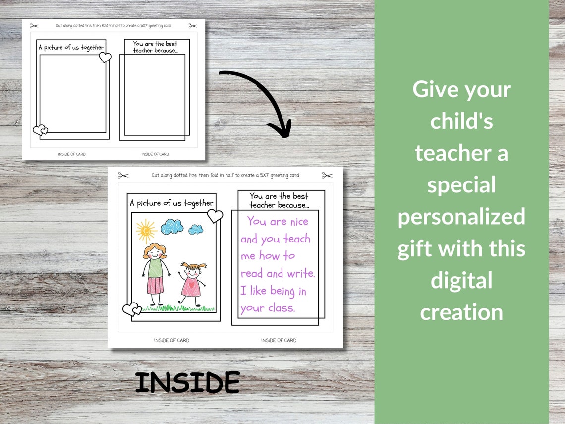 PRINTABLE You're the Berry Best Coloring Teacher Card, Thank You ...