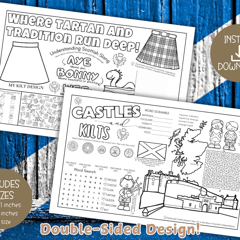 Scotland Theme Prints - Etsy