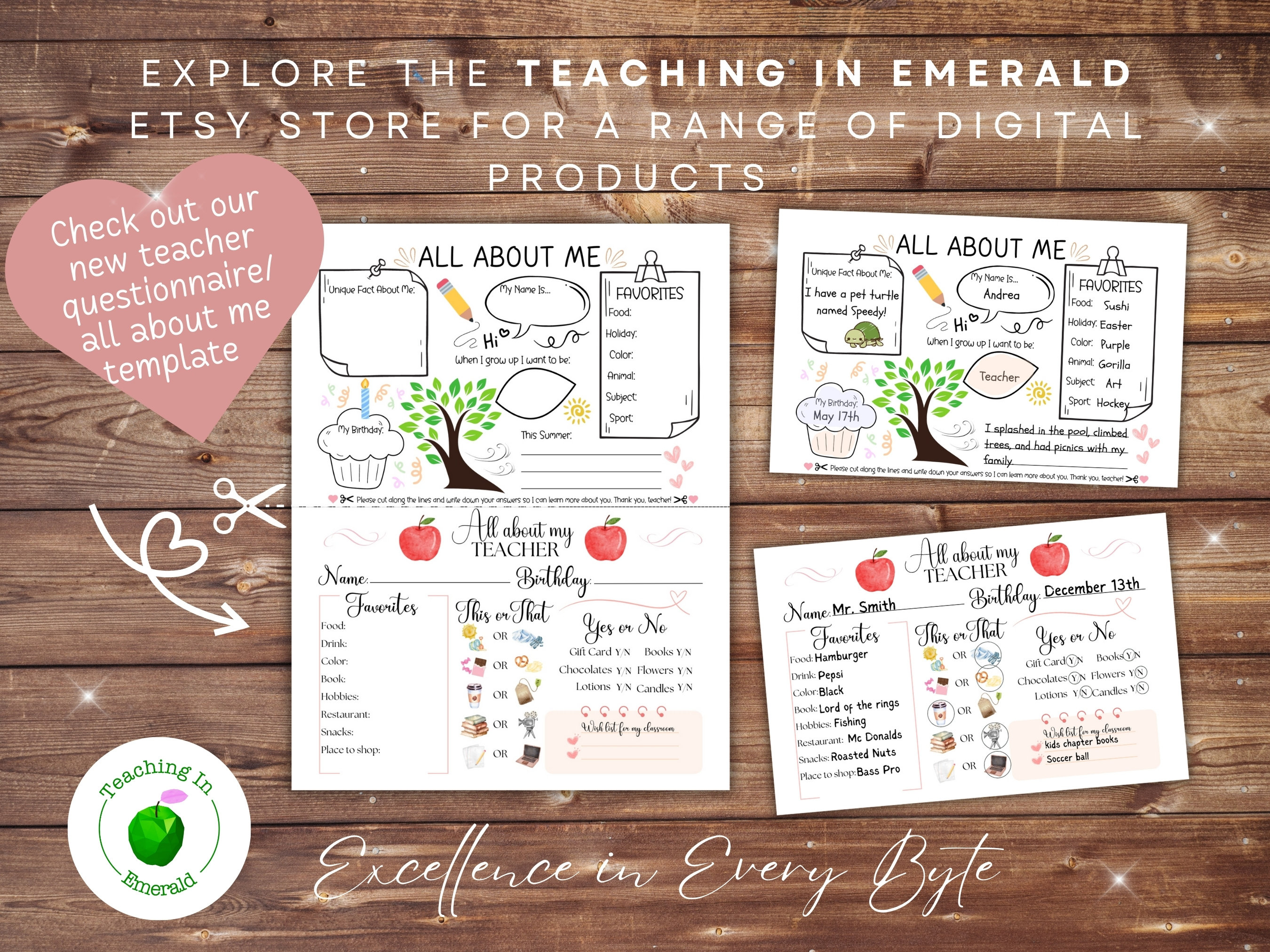 Teacher Appreciation Printable, Spinner Wheel, Teacher Appreciation ...