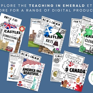 Canada Day Activity Bundle, Canada Day Printables, Canadian Worksheet ...