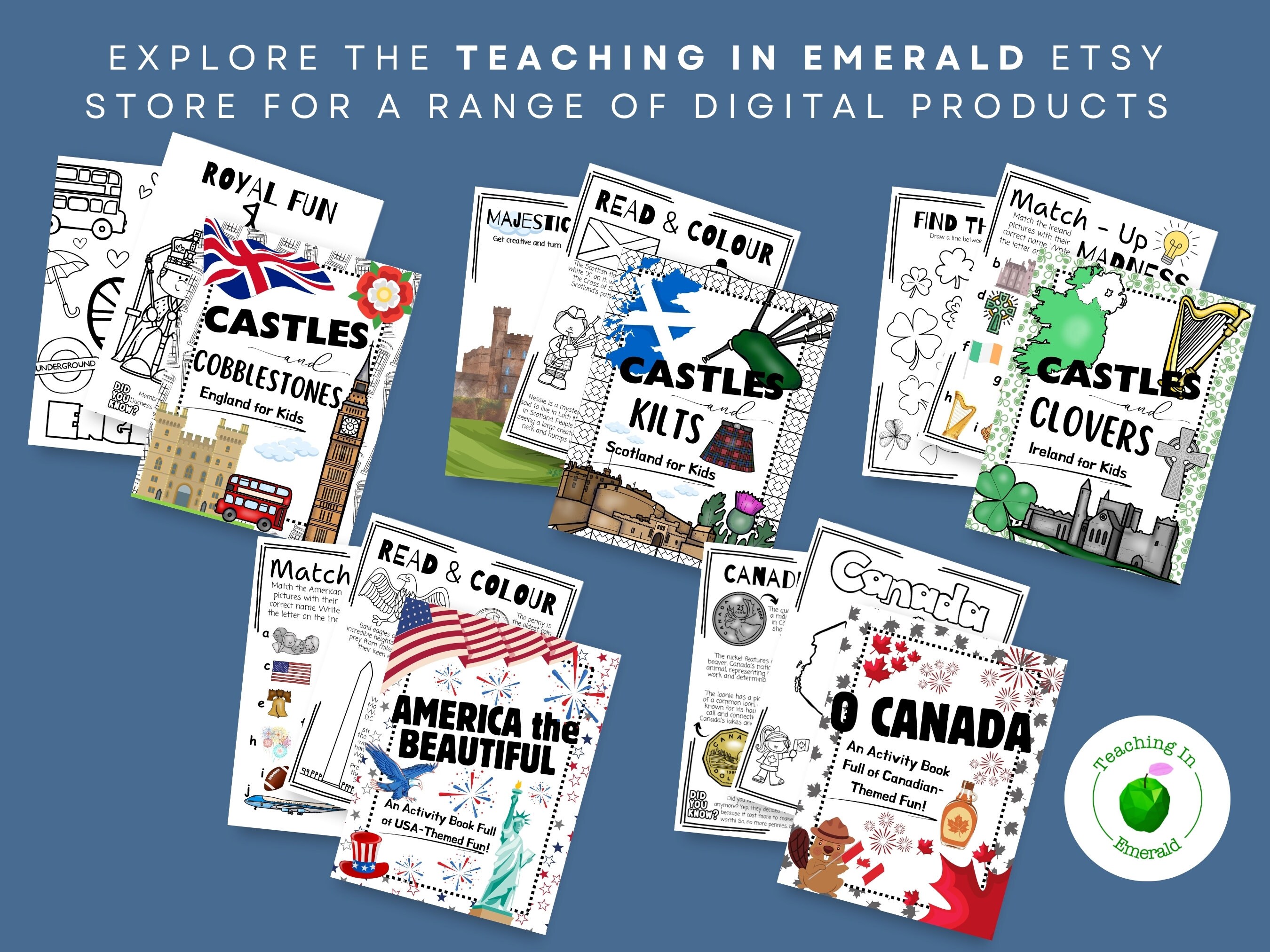 Canada Day Activity Bundle, Canada Day Printables, Canadian Worksheet ...