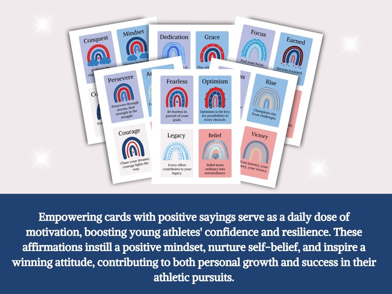 24 Printable Empowering Affirmations for Kids, Self Esteem, Confidence ...