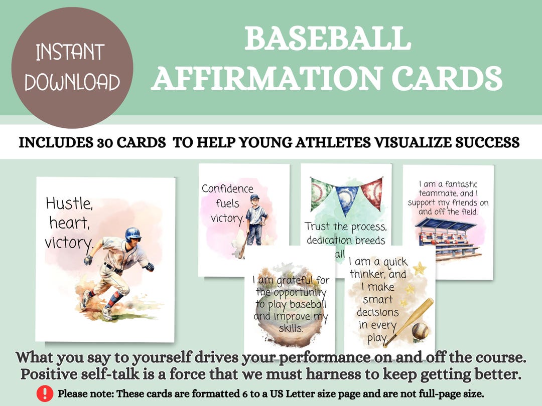 30 Printable Positive Affirmation Cards for Kids, Self Esteem ...