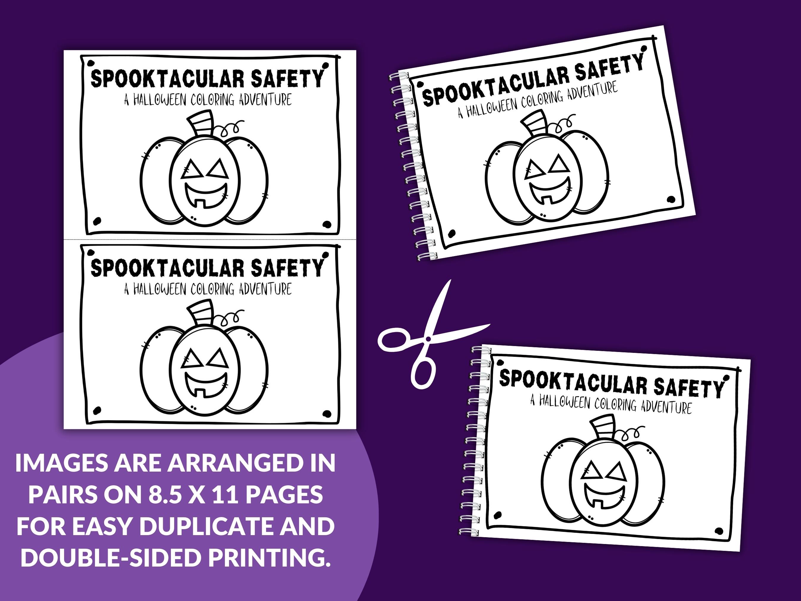 Halloween Safety, Halloween Printables, Halloween Coloring Pages ...