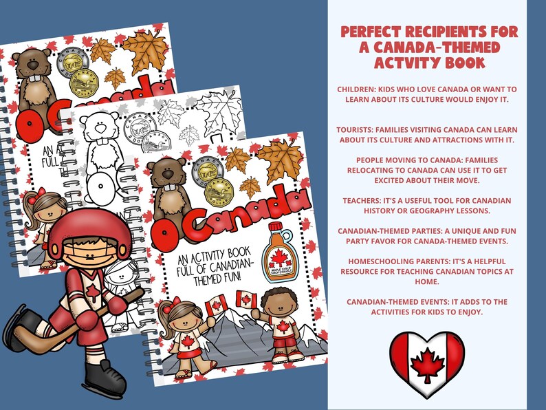Canada Day Activity Bundle, Canada Day Printables, Canadian Worksheet ...