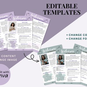 Class Snapshot - One Page Meet the Teacher and Class Overview, Teacher ...