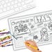 Christmas in Italy Kids Activity Sheet, Printable Coloring, Word Search ...