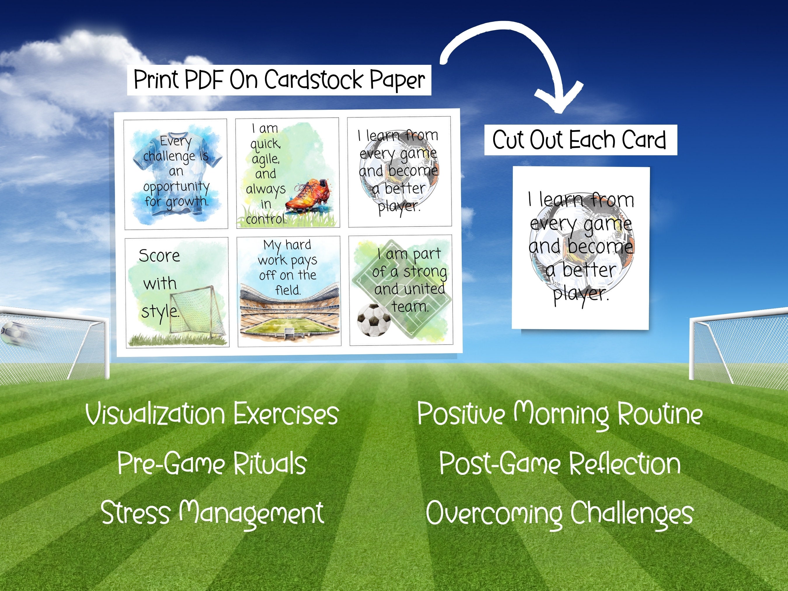 30 Printable Positive Affirmation Cards for Kids, Self Esteem ...