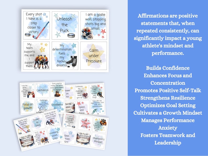 30 Printable Positive Affirmation Cards for Kids, Self Esteem ...