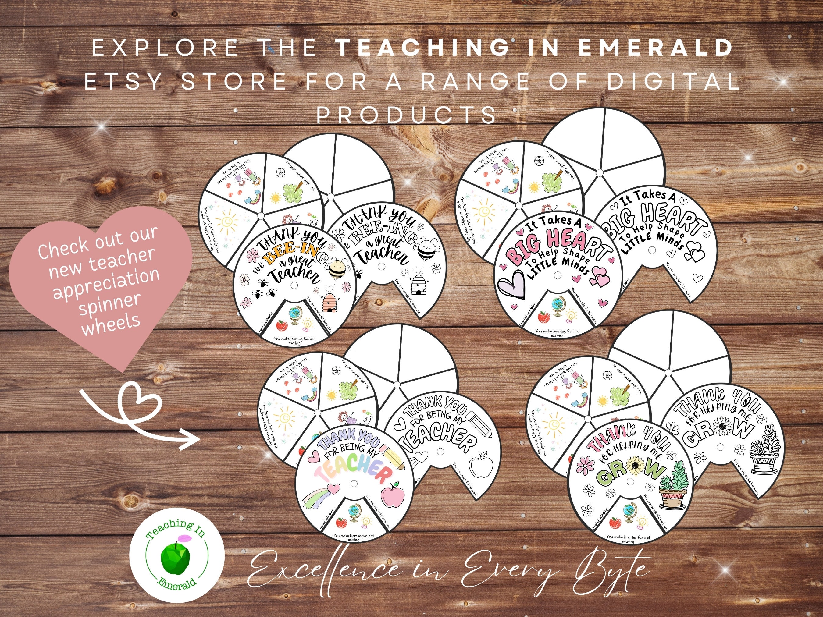 Teacher Appreciation Printable, Teacher Appreciation Week Gift, Thank ...