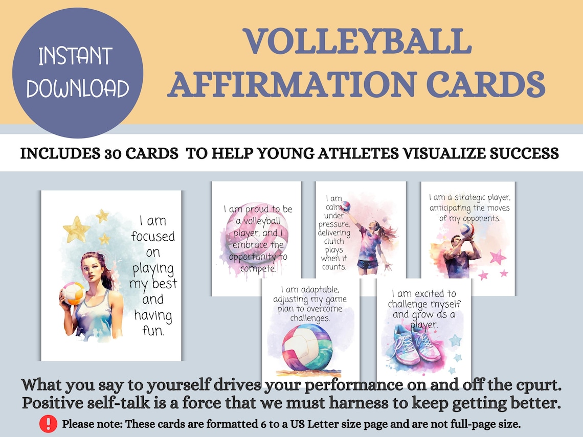 30 Printable Positive Affirmation Cards for Kids, Self Esteem, Confidence, Motivational Cards ...