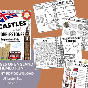 England for Kids, England Activities, England Coloring, Travel ...