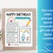 Principal Birthday Printable, Principal Birthday Card, Thank You ...
