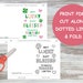 PRINTABLE St. Patrick's Day, Coloring Teacher Card, Thank You Teacher ...