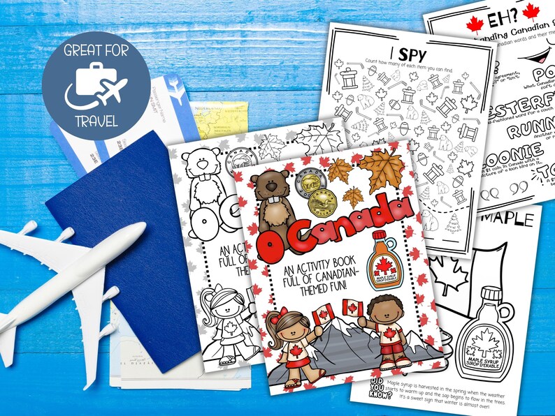 Canada Day Activity Bundle, Canada Day Printables, Canadian Worksheet ...
