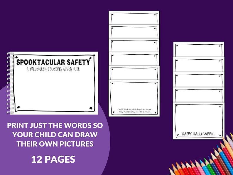 Halloween Safety, Halloween Printables, Halloween Coloring Pages ...