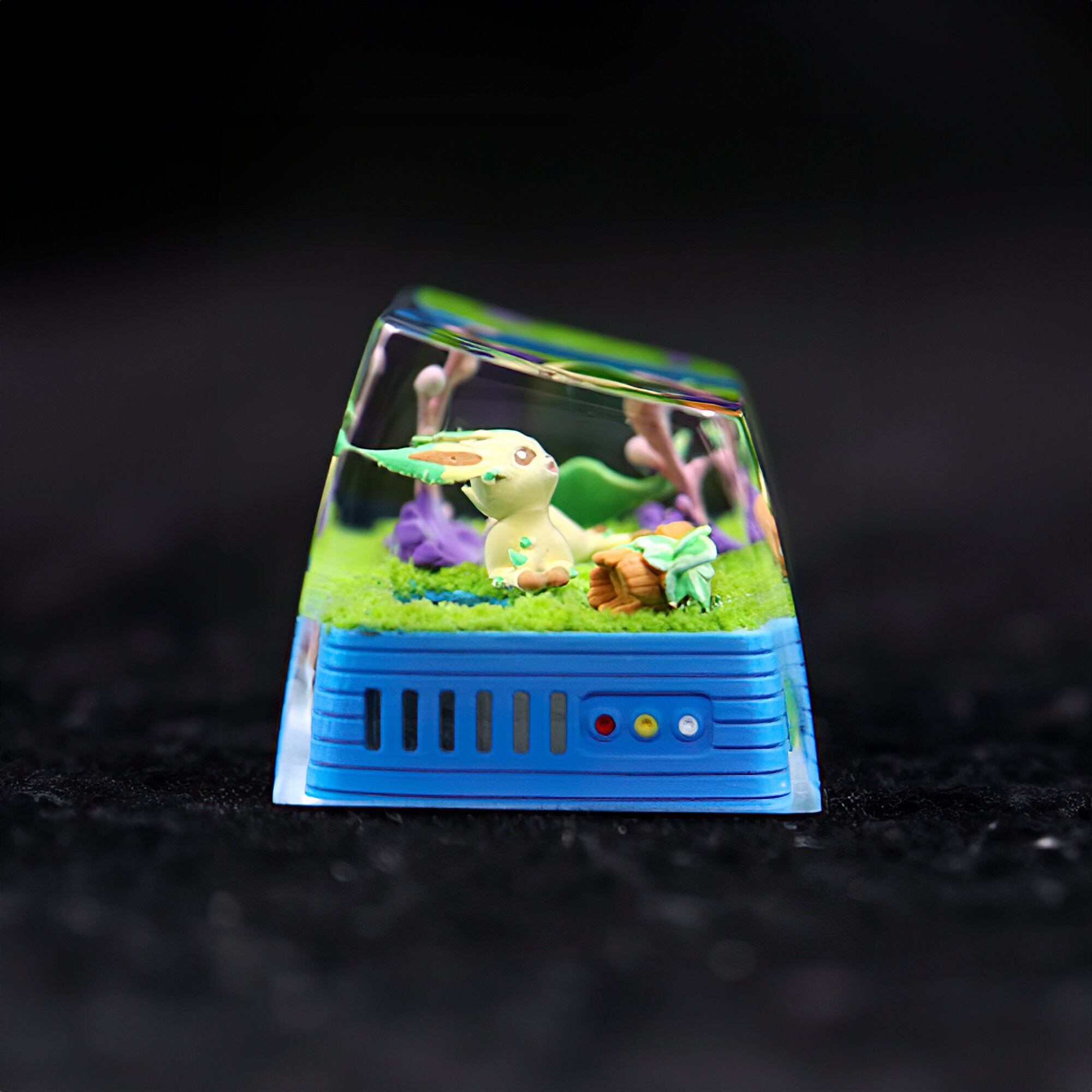 Mystic Espeon Resin Artisan Keycap Handcrafted Keycaps - Etsy