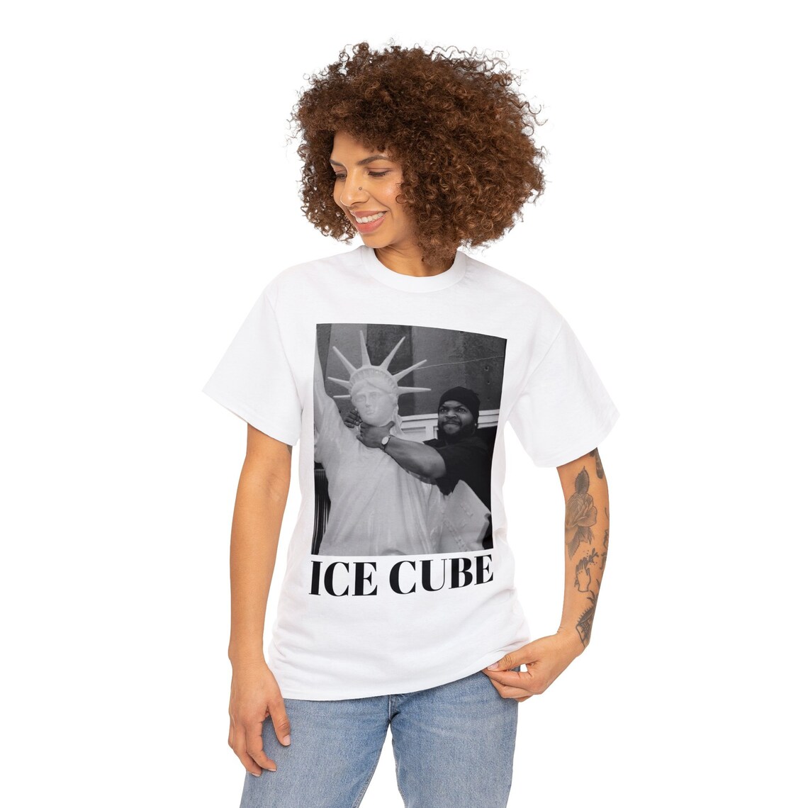 Ice Cube Legacy: Classic Icon Tee Straight Outta Etsy - Etsy