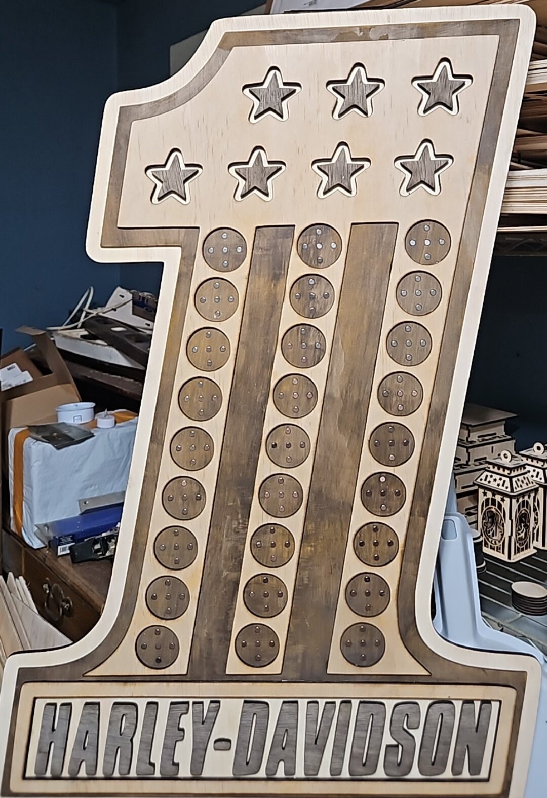 29x18 Number 1 Poker Chip Board - Etsy
