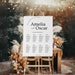 Simple Seating Chart Template|editable Seating Chart|printable Seating ...