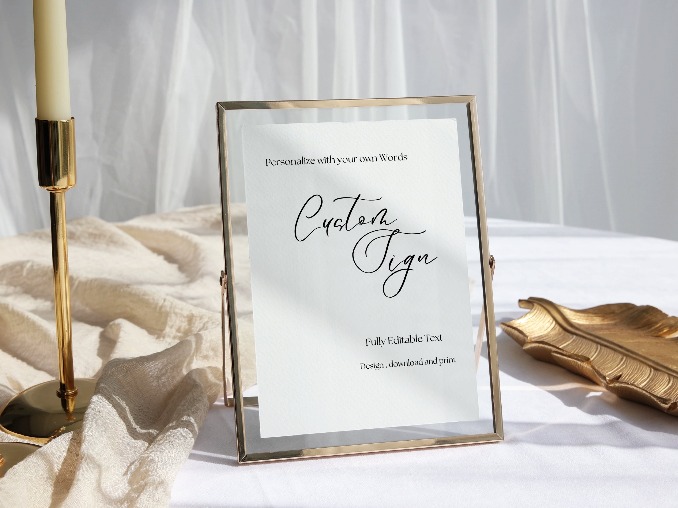 Elegant Wedding Template Bundle, Traditional Wedding, Calligraphy ...