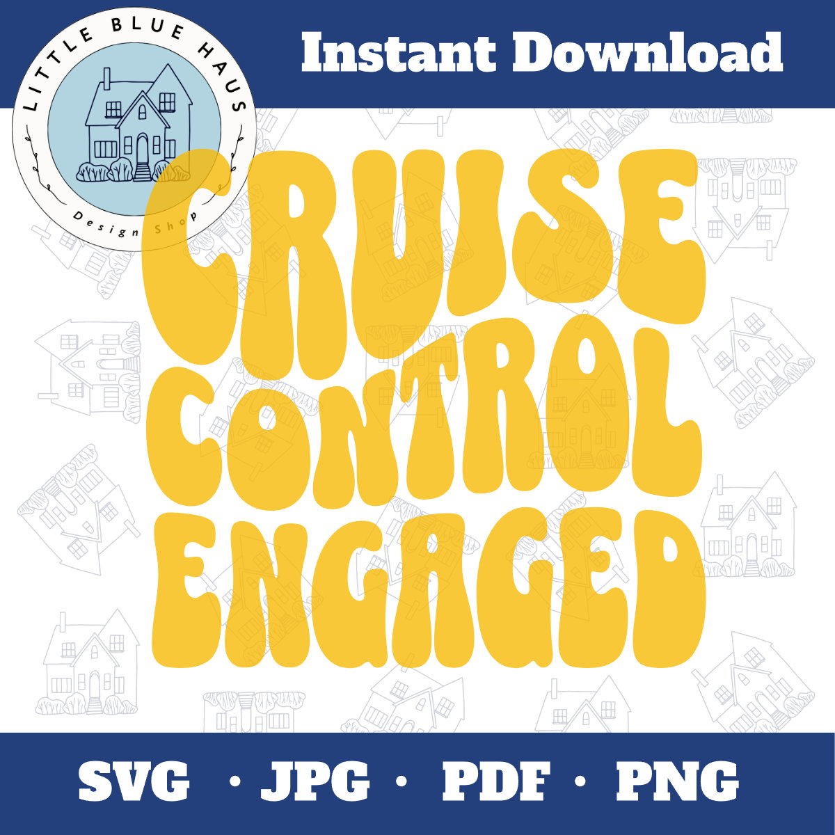 CRUISE SVG Cruise Control Engaged PNG Digital Download - Etsy