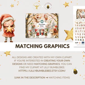 Merry Christmas Gift Tag Whimsical Christmas Elves Bundle Vol. 1 ...