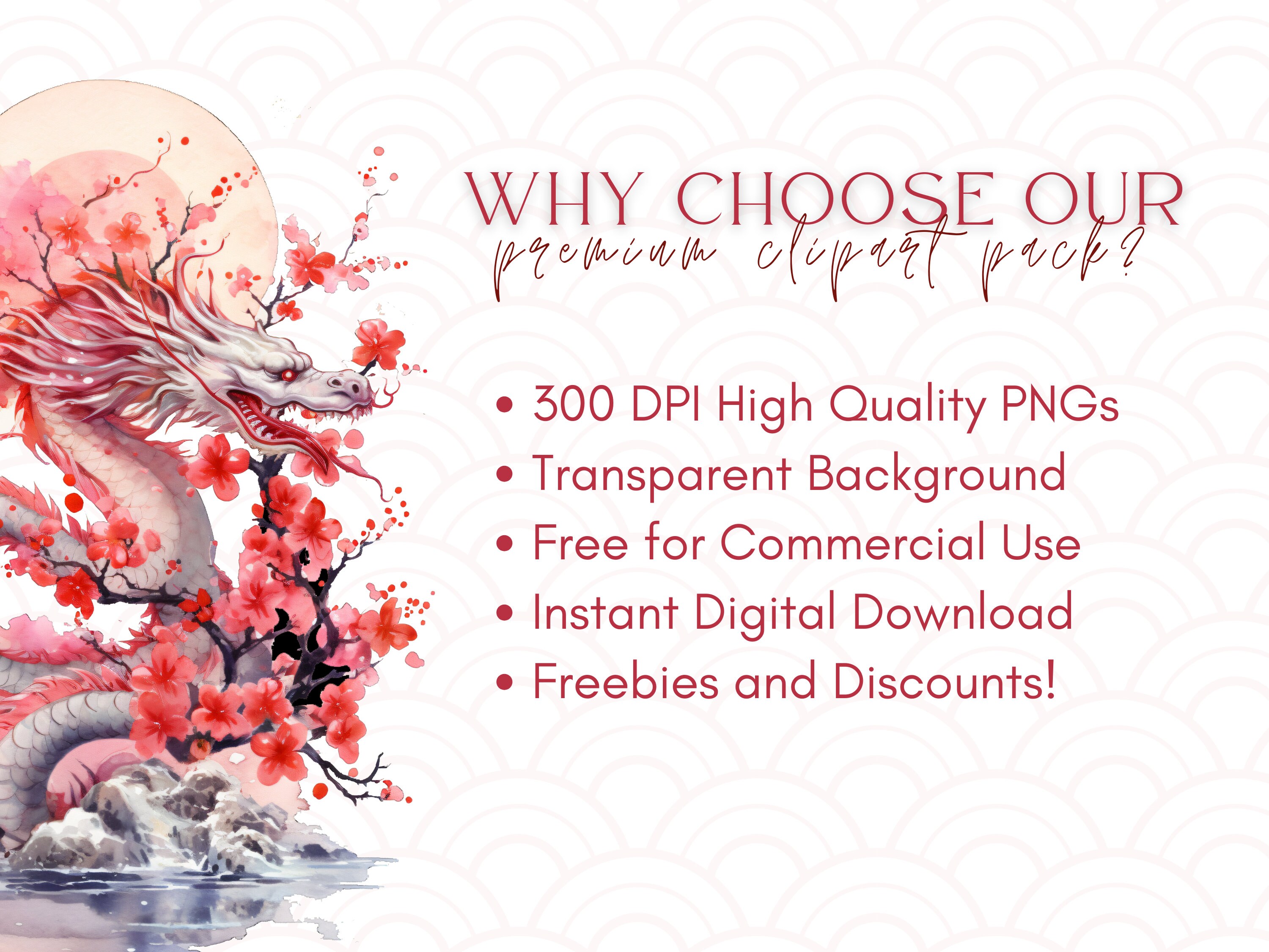 2024 Chinese Dragons Clipart PNG, 2024 Chinese New Year Watercolour ...